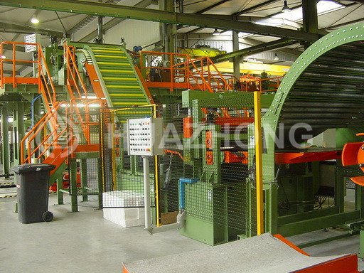 Thermal Insulation Rock Wool Sandwich Panel Machine 380v 60Hz 32KW Power