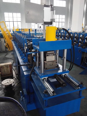 U Channel Light Keel Roll Forming Machine With Chain Transmission System,hydraulic cutting