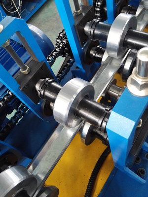 U Channel Light Keel Roll Forming Machine With Chain Transmission System,hydraulic cutting