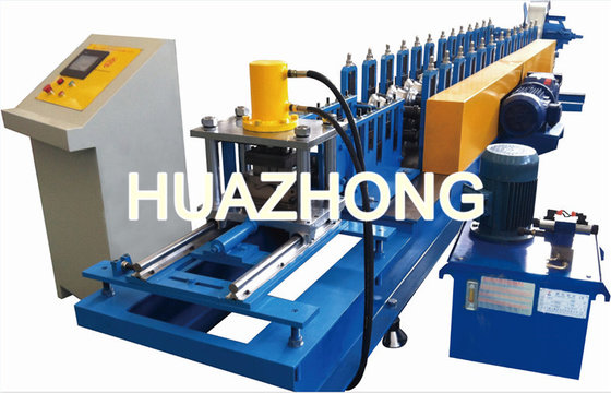 0.8-1.2mm Galvanized Steel Curved Roll Shutter Door Forming Machine with 12m/min 5.5KW Power
