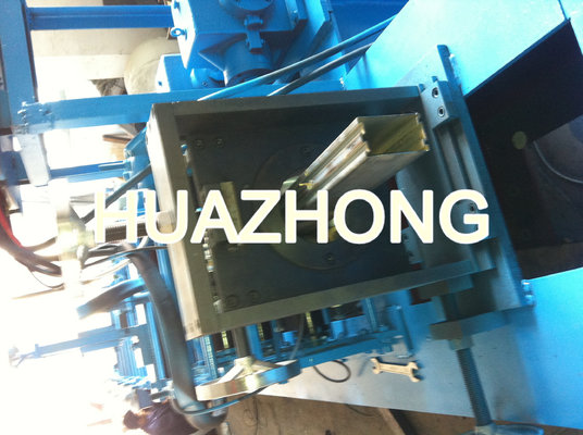 15KW automatic  KFC Door Frame Roll Forming Machine with 3 tons uncoiler for0.8-1.0mm thickness
