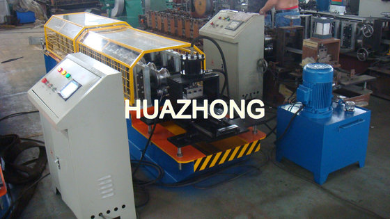 Rolling Shutter Door Forming Machine For 97mm Coil Width Plc Control Steel Roll Forming Machine