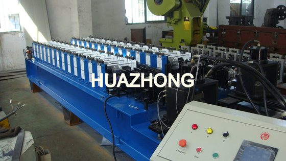 5.5KW automatic curved rolling shutter door forming machine for 85mm with micro perforation for 80mm width