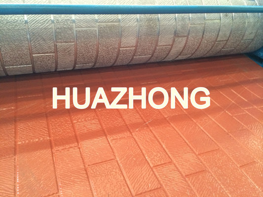 7.5kw Sheet Metal Embossing Machine 750mm With Linkage Elevator , Metal Embossing Tools