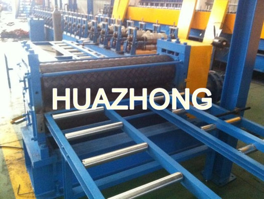 700mm Embossing Press Machine For 0.3-1.0mm Thickness 10-30m/Min , 40cr Material Of Shaft