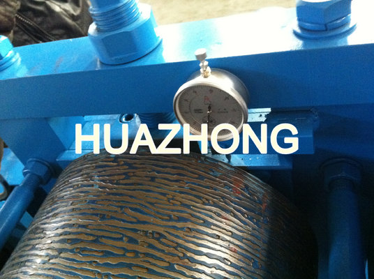 700mm Embossing Press Machine For 0.3-1.0mm Thickness 10-30m/Min , 40cr Material Of Shaft