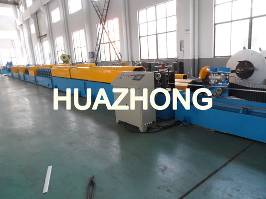 Fast 45mm rolling shutter slat forming machine aluminum Material 11kw motor