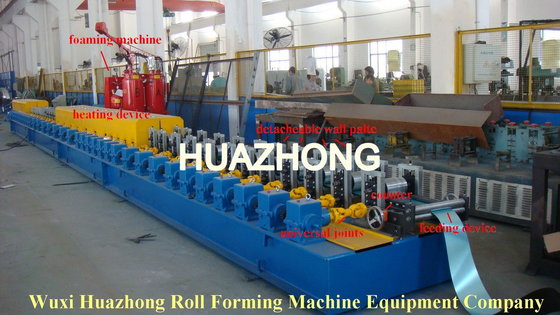 11KW PLC Control System Roller Shutter Forming Machine for Shutter Door / Garage Door
