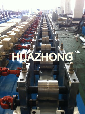 Fast 45mm rolling shutter slat forming machine for 0.22 - 0.35mm Thickness aluminum Material