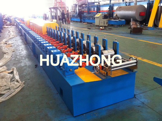 77mm Aluminum Rolling Shutter Plate Forming Machine Servo Fly Saw Cutter Machine