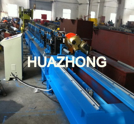 7.5KW  Galvanized Steel Octagon Pipe Roll Forming Machine 6-10m/min Speed