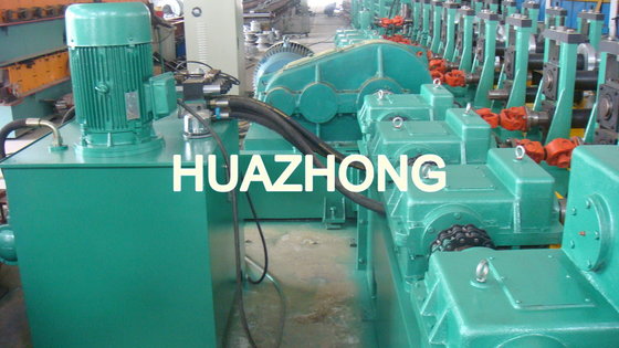 Hydraulic Cutting 22kw Highway Guardrail Forming Machine Cr12 Material For 2-3mm Thickness