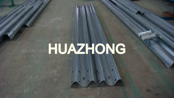 12  Forming Station Automatic Highway Guardrail Roll Forming  Machine PLC Control with Touch Screen