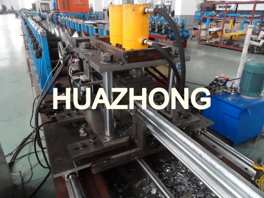 17.5KW Peach Post Custom Roll Forming Machine 1-1.3mm Thickness GCr15 Steel / HRC58-62 Material