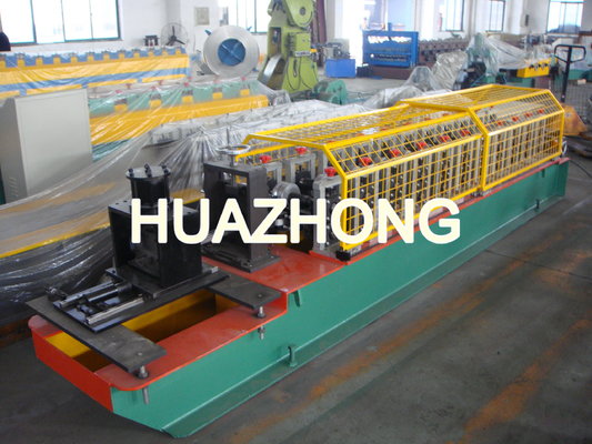 7.5KW 1.5~2.5mm Thickness Track Rail Sheet Metal Roll Forming Machines 2 Tons