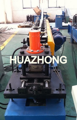 100mm Track Rail Metal Roll Forming Machines For 2 Inch Channel With 3kw Hydraulic Power