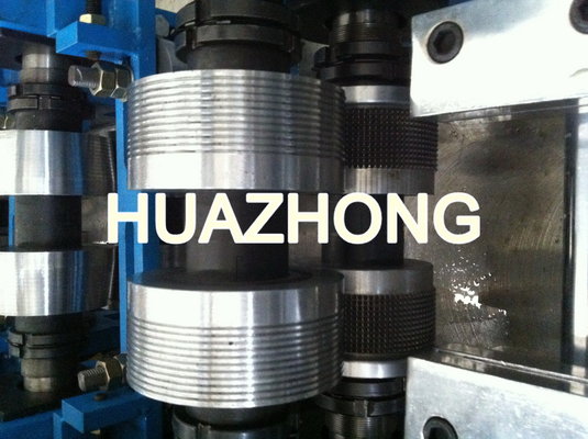 5.5kw 380v 50hz Furing Channel Light Keel Roll Forming Machine With Chain Transmission System