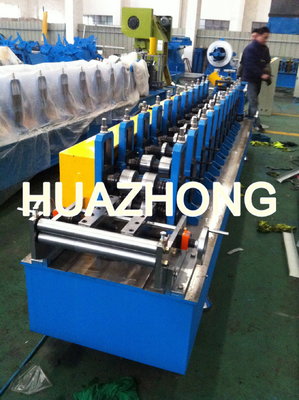 5.5kw 380v 50hz Furing Channel Light Keel Roll Forming Machine With Chain Transmission System