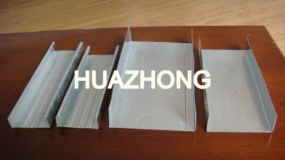 5.5kw 380v 50hz Furing Channel Light Keel Roll Forming Machine With Chain Transmission System