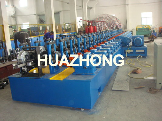 15 Tons 0.4-1.2mm Door Frame Roll Forming Machine with 22 forming  steps