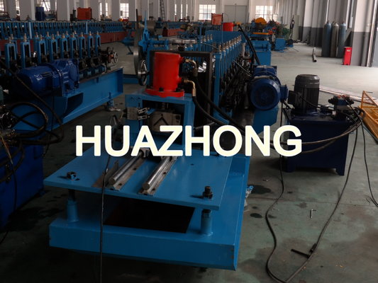 Custom 10 -16 Forming Station L Profile Bending Machine with Hydraulic Cutting