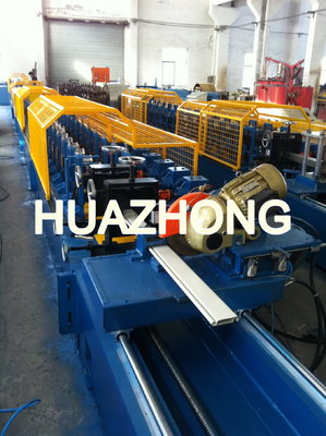 85mm Shutter Slat Double Layer Roll Forming Machine For 0.6-0.8mm Thickness With Plc Automatic Control