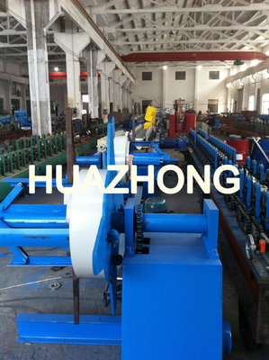 77mm Roll Shutter Door Forming Machine For 0.25-0.4mm Thickness , Rolling Shutter Machine