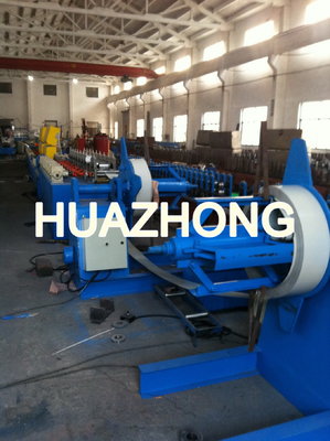 77mm Roll Shutter Door Forming Machine For 0.25-0.4mm Thickness , Rolling Shutter Machine