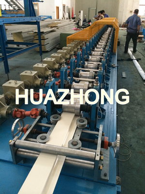 77mm Roll Shutter Door Forming Machine For 0.25-0.4mm Thickness , Rolling Shutter Machine