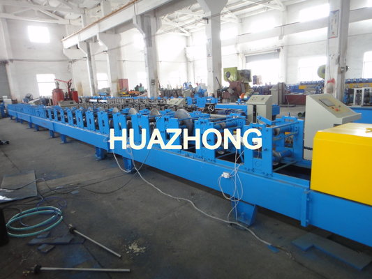 500mm High Speed Rolling Shutter Machine with Pneumatic Flying Saw Cutting , Custom Roll Forming Machine