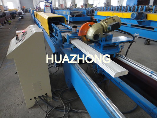 15KW 185mm Automatic Custom Roll Forming Machine , 44 Forming Satations Rolling Shutter Machine