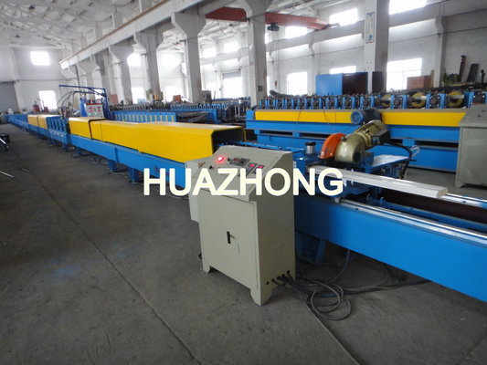 15KW 185mm Automatic Custom Roll Forming Machine , 44 Forming Satations Rolling Shutter Machine