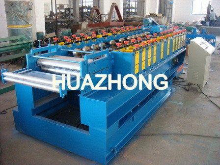 5.5KW 400mm Shutter Box Roll Forming Machine with 16 Forming Station 350m Coil Width