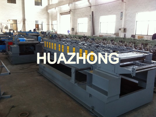 5.5KW 400mm Shutter Box Roll Forming Machine with 16 Forming Station 350m Coil Width