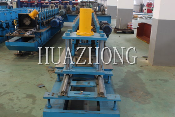 266mm Silent Track Orbit Forming Machine , Hydraulic Cutting Cold Roll Forming Machine
