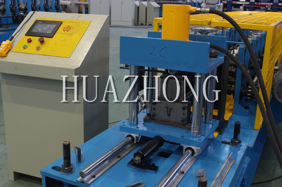 Reinforcing rib V Struct Cold Roll Forming Machine 7.5KW Power HRC58-62 Roller Material