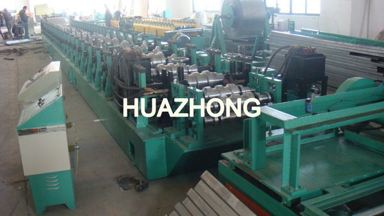 1220mm width Automatic shutters door forming machine with 5 tons capacity of hydraulic un-coiler