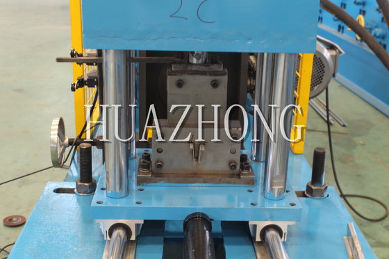PLC Control 192mm V Struct Cold Roll Forming Machine with Shaft Diameter 50mm