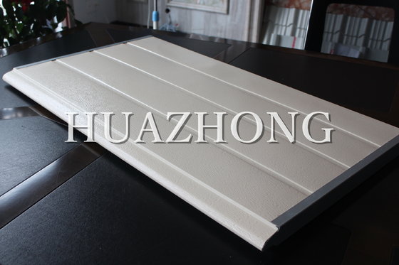Single Anti-pinch Sectional Door Panel Machine for Garage Door , 550-800mm Width with Hydraulic Cutting