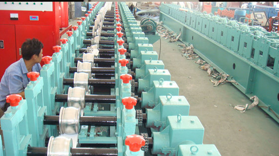 11KW, 380V, 60Hz , 45mm rolling shutter slat forming machine with 45mm shaft diameter