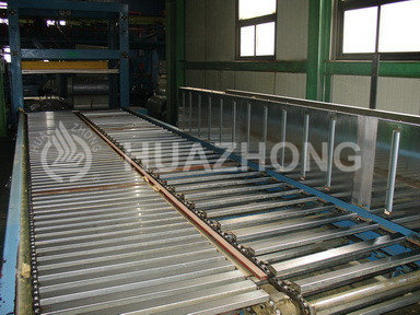 0-4m/Min Polyurethane Foam Machine For 0.3-0.6mm Thickness Sheet With PLC Control