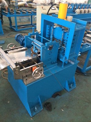 Anti-fire Cold Roll Forming Machine , Door Frame Forming Machine PLC Control with Touch Screen