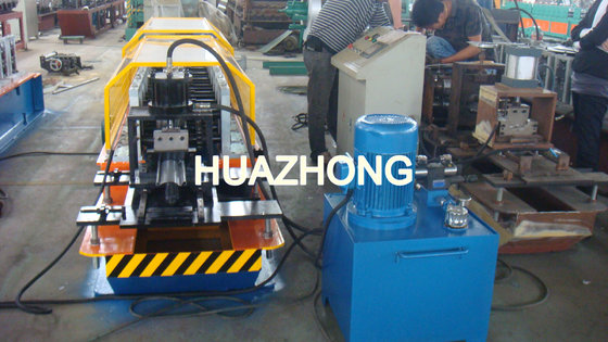 5.5KW automatic curved rolling shutter door forming machine for 85mm with micro perforation for 80mm width