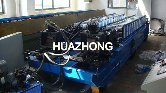 5.5KW, 380V, 50Hz automatic  rolling shutters door forming machine for 110mm width 13 forming steps