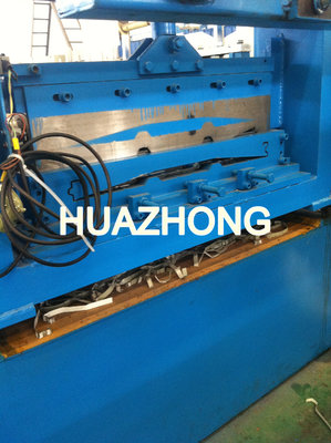 Single 0.8mm Thickness Sectional Garage Door Panel Roll Forming Machine for 550-800mm Coil Width