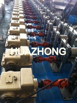 Fast 45mm rolling shutter slat forming machine for 0.22 - 0.35mm Thickness aluminum Material