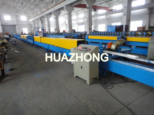 0.5-0.7mm Common Rolling Shutter Forming Machine15KW 380v 50HZ Gear Box Drive