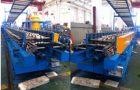 40-48mm Single Skin Door Sandwich Panel Machine With Ø220 Mm Shaft , 5 Tons Uncoiler
