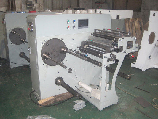 320mm Web Label Slitter Rewinder Machine , 150-200m/min Automatic Slitting Machine