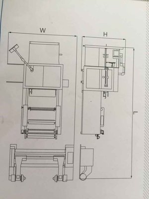 Automatic Roll Paper Die Cutting Machine , FD1150 * 640 Commercial Die Cutter